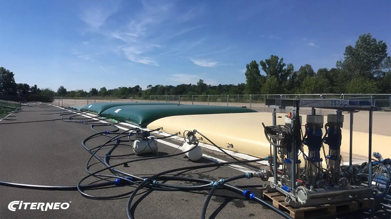 Our flexible tanks at the Prague Festival